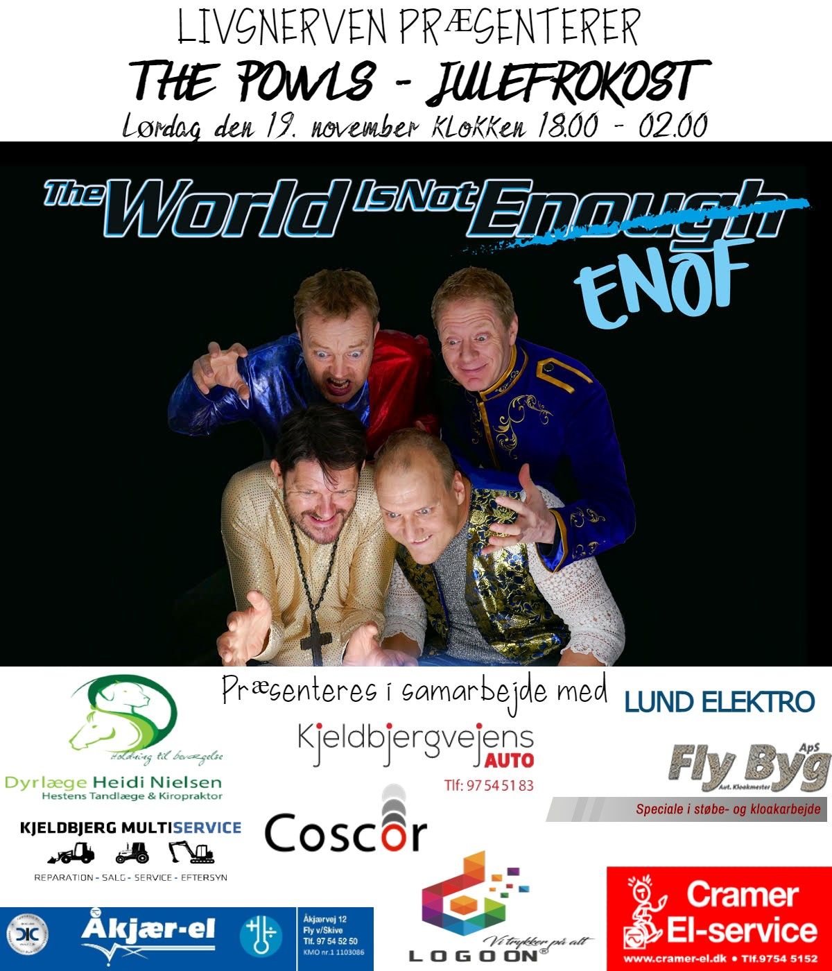 The Powls - Julefrokost | Livsnerven - Kjeldbjerg Kulturhus